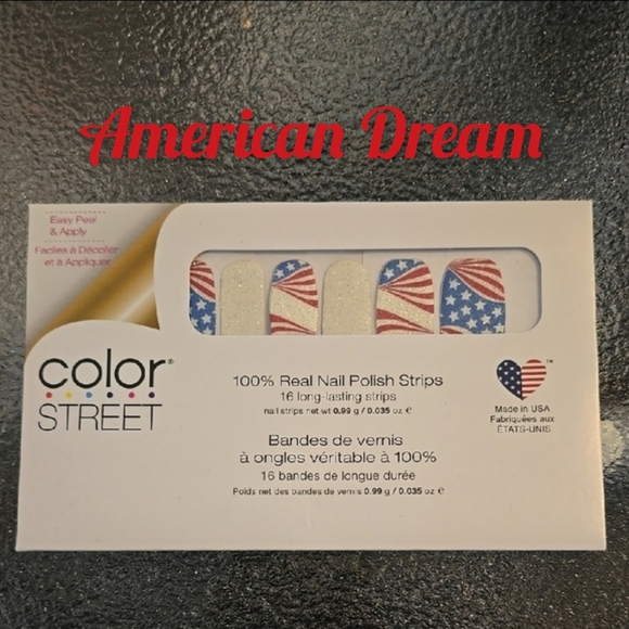 Makeup | Color Street Retired American Dream Patriotic Nail Polish ...